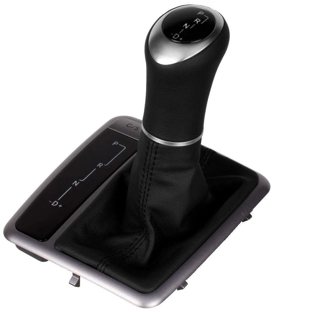 Leather ICT gear shift knob gaiter boot frame Mercedes-Benz SLK R171 ...
